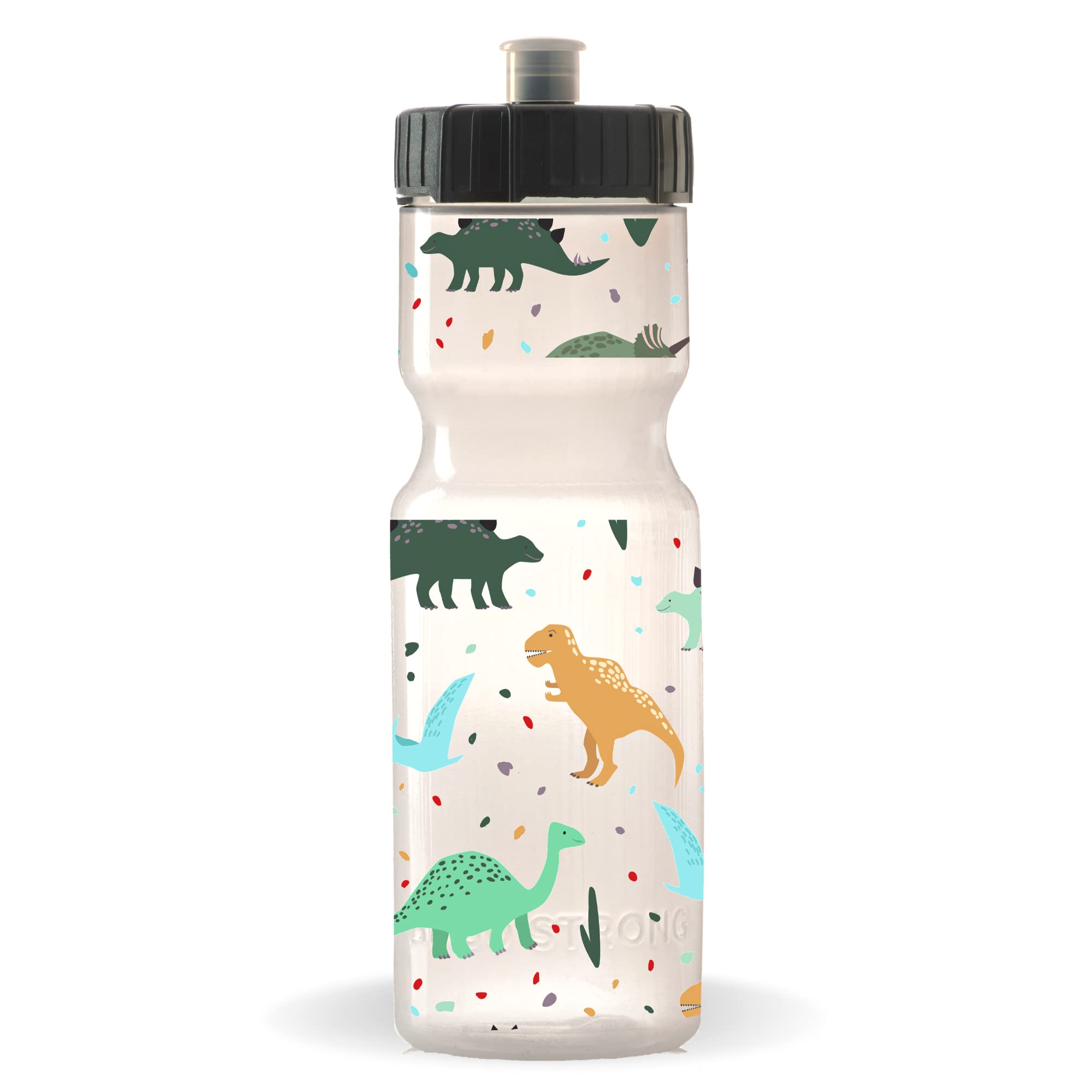 50 Strong Kids Water Bottle | 22 oz. BPA- Free Sports Squeeze Water Bottles with Pull Top Cap |Perfect Water Bottle for School | Reusable & Durable for Boys & Girls | Made in USA