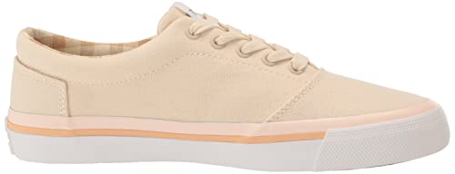 TOMS Women's Fenix Lace-Up Sneaker, Beige, 11