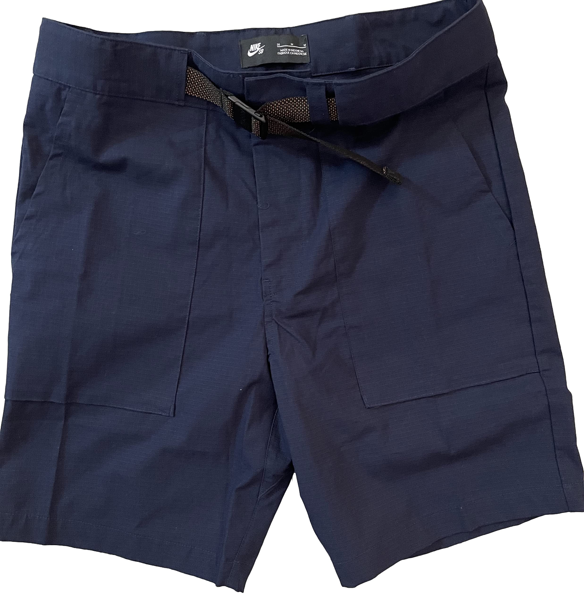 Nike SB Everett Cotton Skateboard Men’S Shorts, 34 Navy Blue