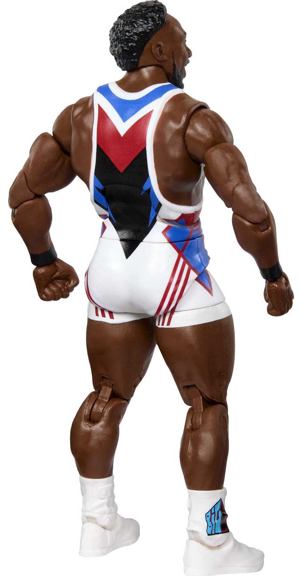 Mattel WWE Elite Collection Action Figure & Accessories, Series #98 Big E 6-inch Collectible with 25 Articulation Points & Swappable Hands