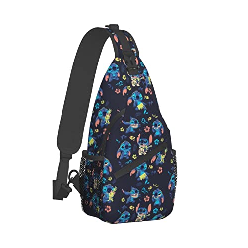 reruningo Fanny Sling Bag Crossbody Bag Chest Bags Daypack For Purses Shoulder Bag For Travel Hiking Women Men