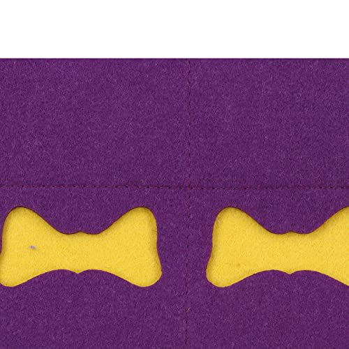 Organizer per appendere accessori per capelli, display flexible resistant to allusura 25 griglie, support per fiocchi per capelli in felt delicate sulla pelle per la casa