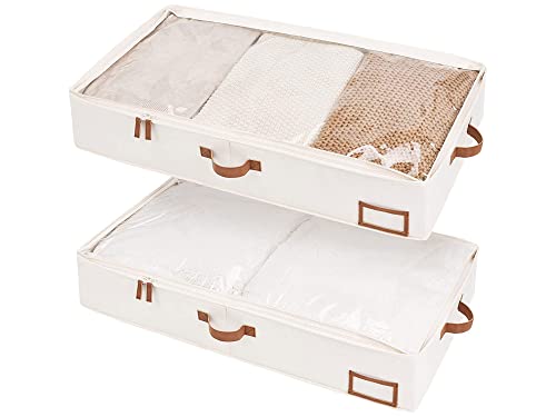 StorageWorks Underbed Storage Box and Storage Bins for Shelves With Metal Frame
