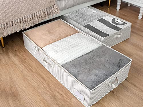 StorageWorks Underbed Storage Box and 135L Large Storage Bags