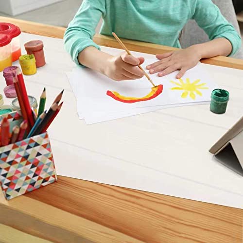 Large Silicone Heat Resistant Mat 78.7β x 15.7β, Nonslip Silicone Mats for Kitchen Counter, Countertop Protector, Nonstick Waterproof Craft Mat Table Placemat, Translucent-White