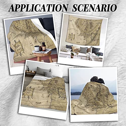 Blanket Ultra Soft Fleece Home Decorative Throw Blanket Couch Bed Sofa Living Room Blankets for Men Women Kids Adults 50"x40"