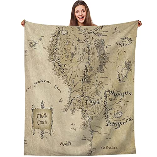 Blanket Ultra Soft Fleece Home Decorative Throw Blanket Couch Bed Sofa Living Room Blankets for Men Women Kids Adults 50"x40"