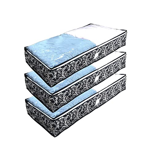 Shonpy 3pcs under bed Storage Bags, Organizer Storage Containers