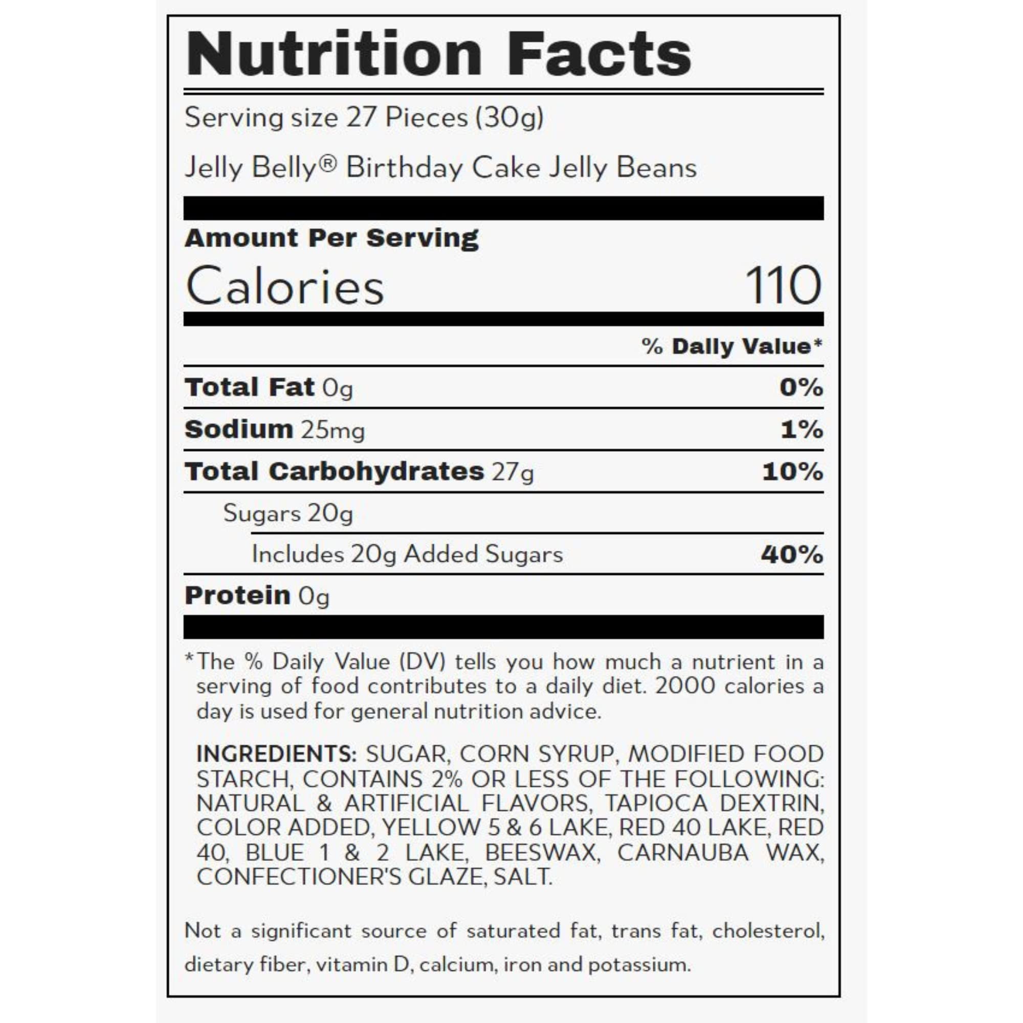 Needzo Birthday Cake Flavored Jelly Beans, Celebration Kit Gourmet Chewy Candy for Boys or Girls, Shareable Bagged Candies, Pack of 3, 3.5 Ounces
