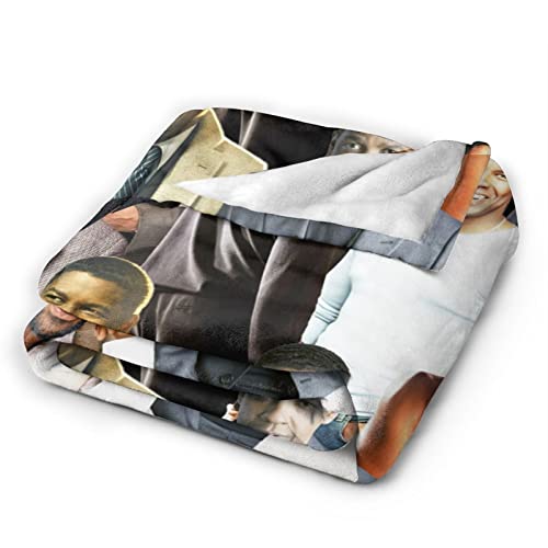 Blanket Denzel Washington Soft and Comfortable Wool Fleece Throw Blankets for Sofa Office car Camping Yoga Travel Home Decoration Cozy Plush Beach Blanket Gift