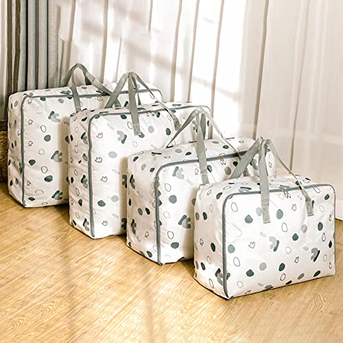 Zippered Storage Bag for Closet Comforter, Pillows, Quilt, Bedding, Clothes, Blanket Organizers with Large Clear Window & Carry Handles Space Save-r Storage Bag Multipurpose Bag
