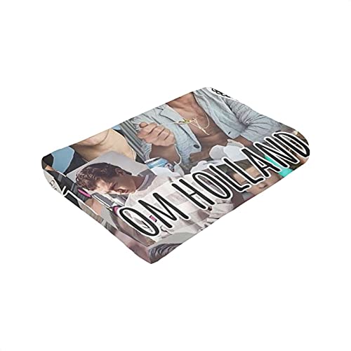 Iosbdnsm Kids Adults Ultra-Soft Micro Fleece Blanket Throw All Season Fuzzy Lightweight Throw Blankets for Office Company Home Couch Bed Sofa 50"X40"