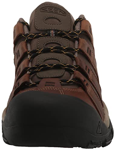 KEEN Men's Newport Durable Breathable Low Height Hiking Shoes, Toasted Coconut/Old Gold, 9.5
