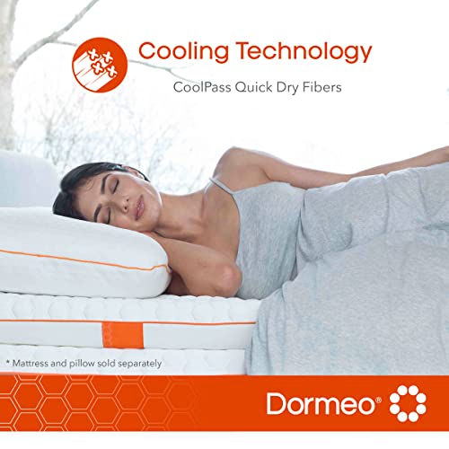 Dormeo Twin XL Mattress Bed Toppers and Twin XL Premium Mattress Protector - Waterproof Mattress Protector with Cooling Technology