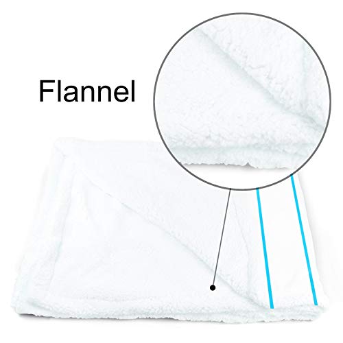 ukebobo Flannel Blanket – Gift for Sister, Siblings, BFF, Personalized Fleece Blanket for Birthday, Anniversary, Holiday, Valentine’s Day – 1 Sheet(02B)