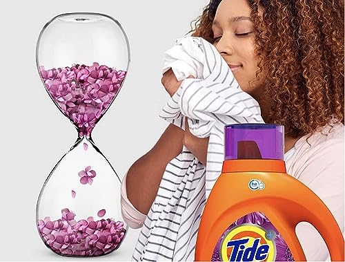 Tide Plus Febreze Freshness He Turbo Clean Laundry Detergent Liquid Soap, Spring & Renewal, 115 Fl Oz, 74 Loads