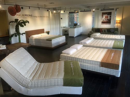 NATURAL LIFE PALMPRING Cambay Queen Mattress - Organic Coconut Coir 8β Extra Firm 1 Layer Comfortable Sleep Bed Dust Free