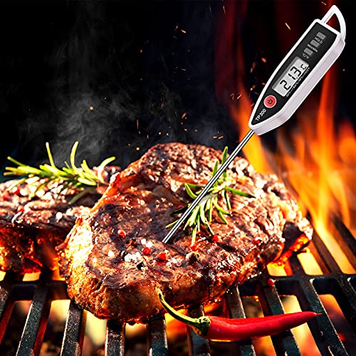 6 Pieces Digital Thermometer Candy Thermometer Digital Water Thermometer Immediate Read Meat Thermometer for Kitchen Cooking Food