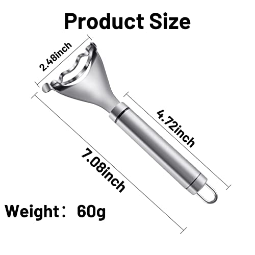 2PCS Corn Planer Cutter Thresher Peeler, Corn Thresher Cob Stripper Tool ,Premium Stainless Steel Corn Thresher Cob Remover tool with Ergonomic Handle