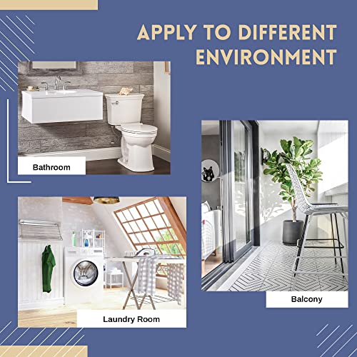 Merax, White Bathroom Over-The-Toilet Cabinet with Adjustable Shelf, Storage Rack, Shutter Door, Wood