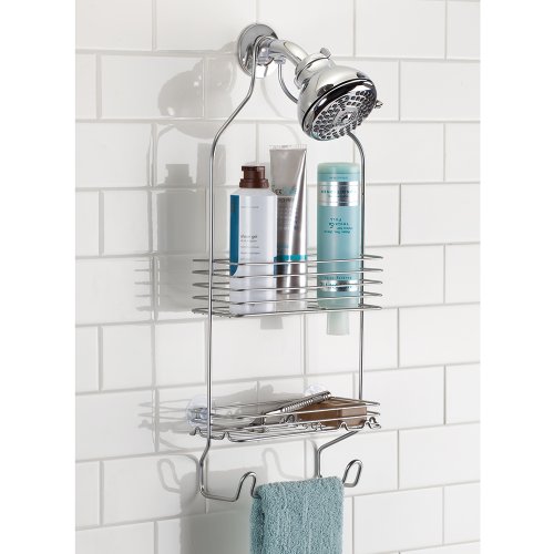 iDesign Shower Caddy, Silver