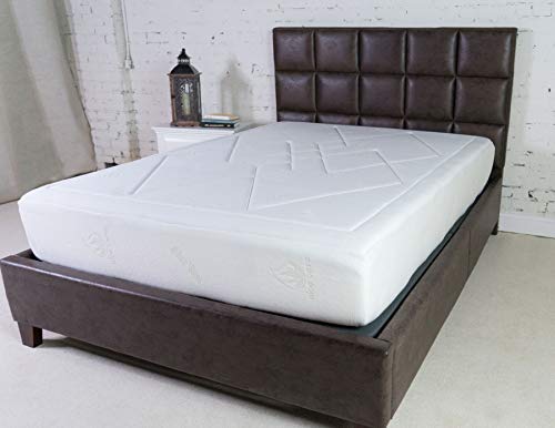 ComfyCozy Dream Weaver Cool Gel Memory Foam Mattress Medium Plush Comfortable 12" Queen Size