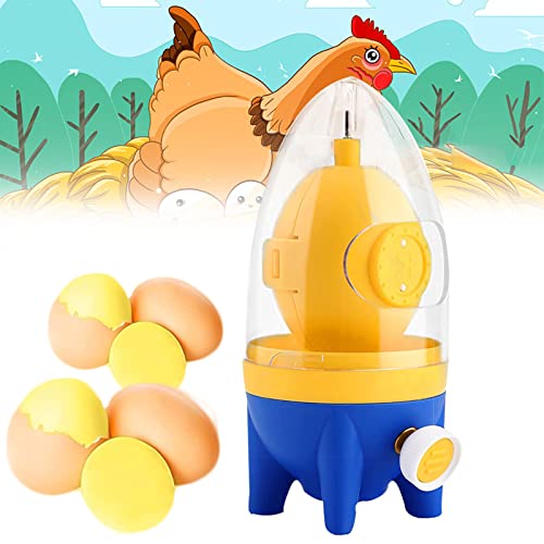 AGSIXZLAN Egg Yolk Mixer,Quick Golden Manual Egg Mixer Portable Egg Maker,Eggs Shaker Egg Spinner for Kitchen Mixing Egg Whites and Yolks