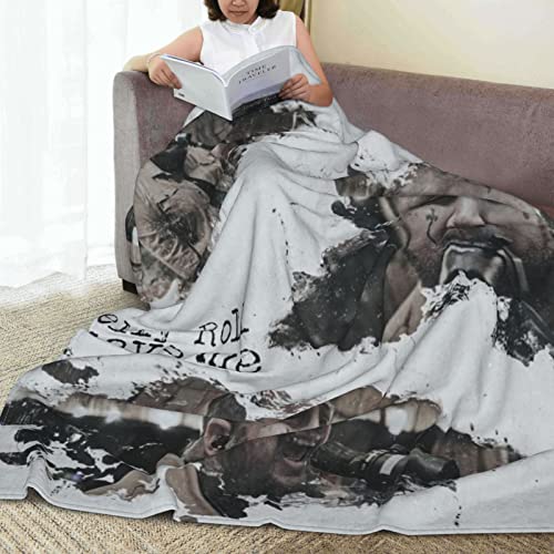 Jelly Music and Roll Flannel Blanket Ultra Soft Micro Fleece Throw Blankets Merchandise Warm Lightweight Bedding for Sofa Couch Chair All Season 80"x60"