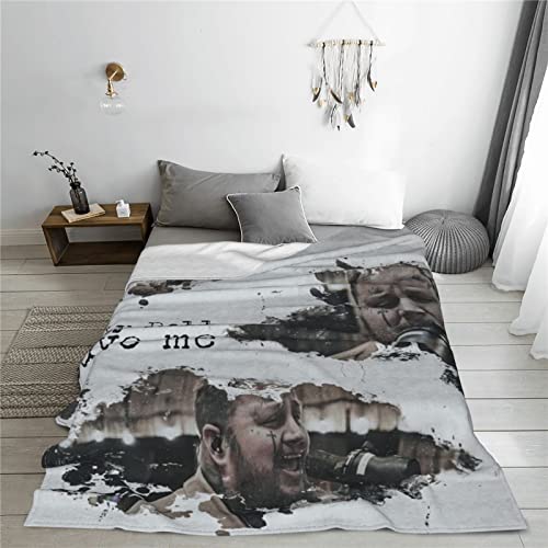 Jelly Music and Roll Flannel Blanket Ultra Soft Micro Fleece Throw Blankets Merchandise Warm Lightweight Bedding for Sofa Couch Chair All Season 80"x60"