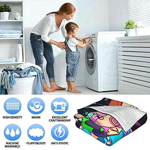 chengdouyixinhongyeshangmaoyouxiangongsi Its-Funneh The-Krew Blankets Super Soft Warm Throw Blanket,Ultra-Soft Micro Fleece Blanket, Warm, Lightweight, Throw for Home Bed, Sofa & Dorm