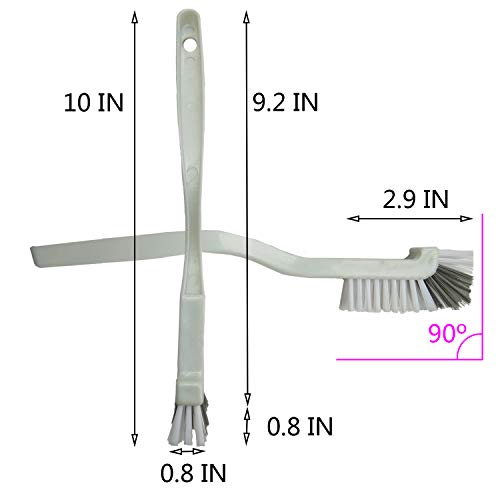 AncBace Dish Brush Kitchen Cleaning Brush Bottle Brush Bathroom Scrub Brushes Sink Household Pot Pan Edge Corners Tile Lines Brush with Stiff Bristles