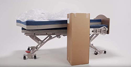 Lumex Select Hospital Bed Mattress, Multi-Layer Foam, Fluid-Resistant Cover, Twin XL, 35 x 80 Inches