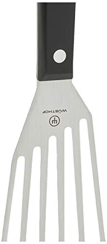 WÜSTHOF Gourmet 6.5" Offset Slotted Spatula,Silver/Black