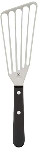 WÜSTHOF Gourmet 6.5" Offset Slotted Spatula,Silver/Black