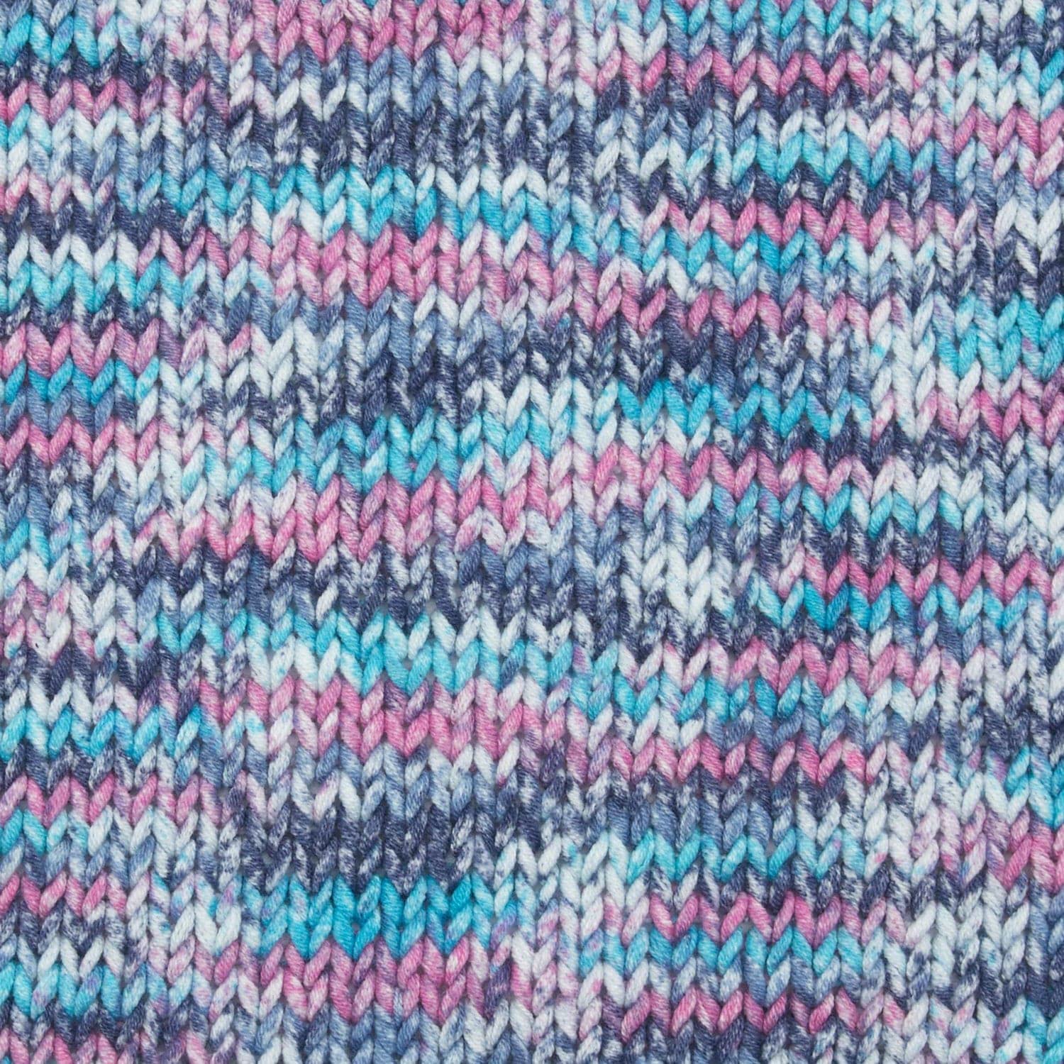 Premier Yarns Cotton Fair Bulky Yarn, Made with Cotton and Acrylic, Ideal Yarn for Crocheting and Knitting, Bulky Yarn, Machine-Washable, Classic Blue, 3.5 oz, 153 Yards