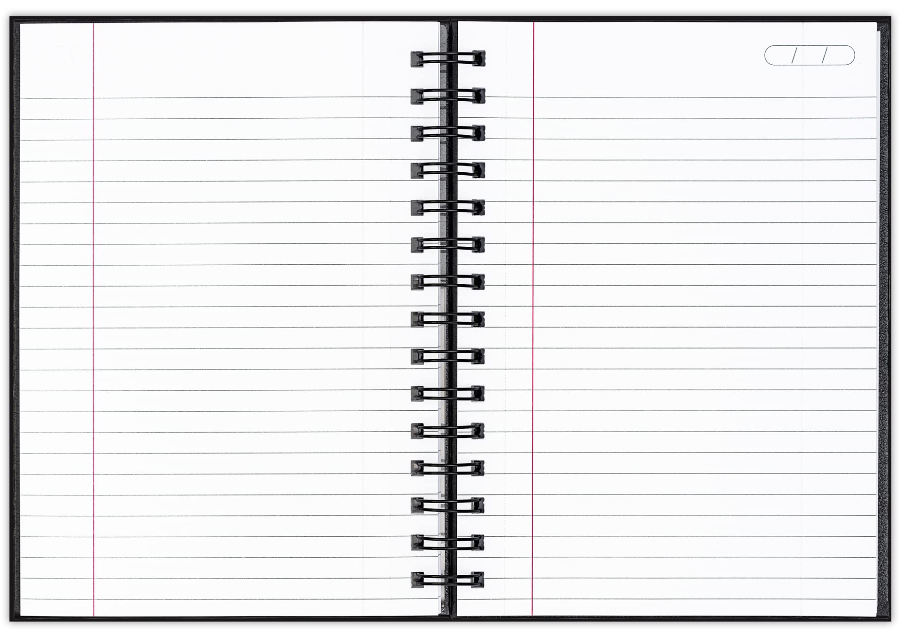 Cambridge Limited Notebook - 6 Pack of Hardcover Spiral Notebook for Business - Legal Ruled Lines - 5" X 8" Page Size - 96 Sheets for Women & Men