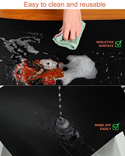 Oven Liner, Oven Liners for Bottom of Oven, 1 Pack Oven Mat for Bottom of Oven, Easy to Clean, Protect Bottom of Oven/Gas Stove