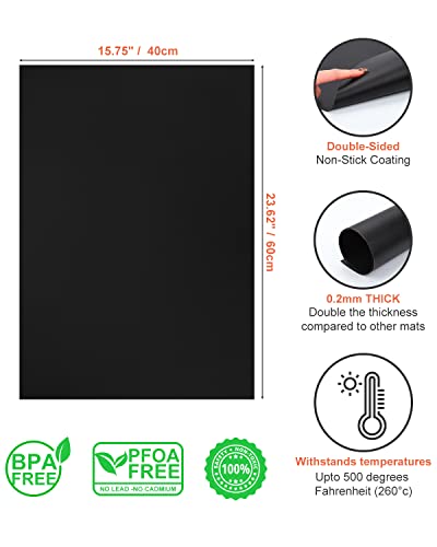 Oven Liner, Oven Liners for Bottom of Oven, 1 Pack Oven Mat for Bottom of Oven, Easy to Clean, Protect Bottom of Oven/Gas Stove