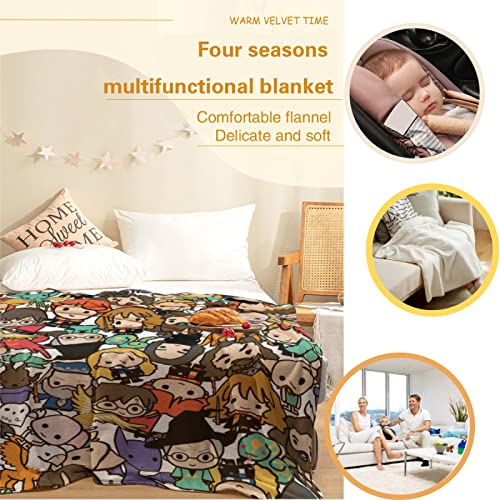 HAFSUM Throw Blanket Halloween Blankets Queen Size Winter Blankets Christmas Throw Blanket for Couch Sofa Living 60"x50"