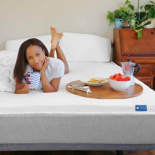 Organic 100% Natural Latex Mattress Topper - Includes Organic Cover - Firm (2" Twin XL)