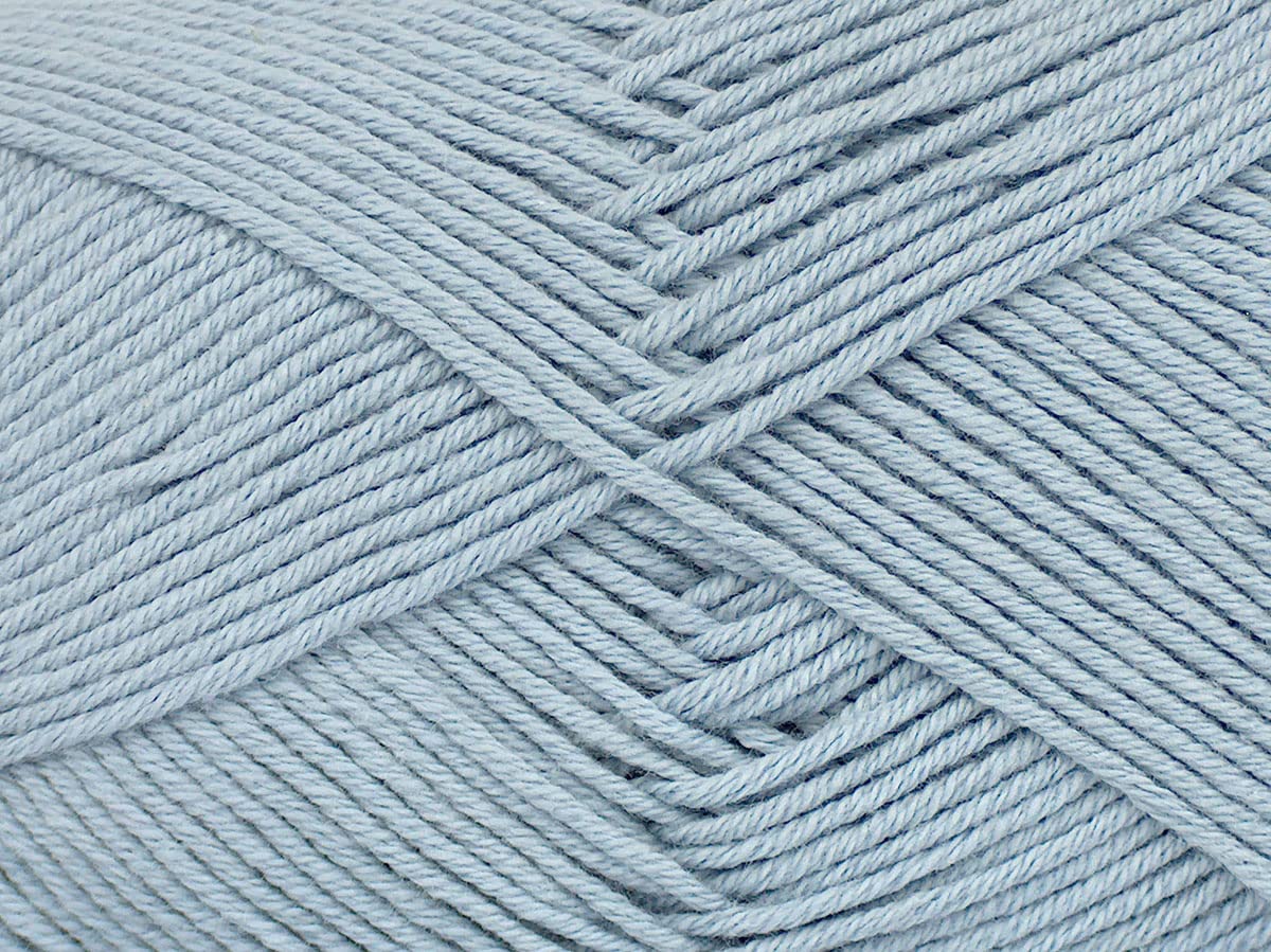 Lot of 8 Skeins Ice Yarns Pure Cotton FINE (100% Cotton) Yarn Light Blue