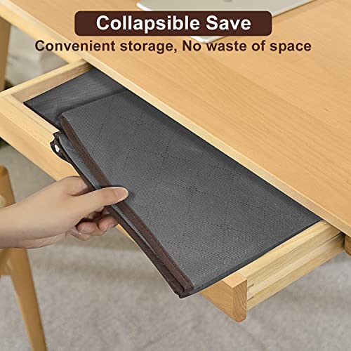 Ragestor ppliessu 90L large clothes storage container closet organizer storage bags for clothes under bed storage bin organizer for closet shelves basement(3pack,grey