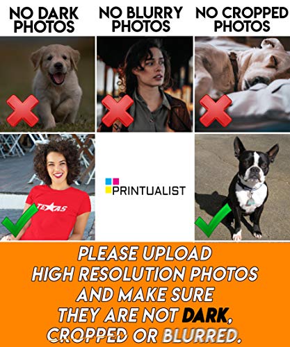 Custom Collage Fleece Blanket, Ships from US - Print Your Pictures (3 Photos) - Personalized Collage Throw Blanket for Women, Men, Cats, Dogs