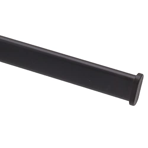 Matte Black Swivel Towel Bar, Wall Mounted Bathroom Towel Rack Well Structured Rustproof with Auxiliary Sticker for Corridor for Lobby (5 Arms)