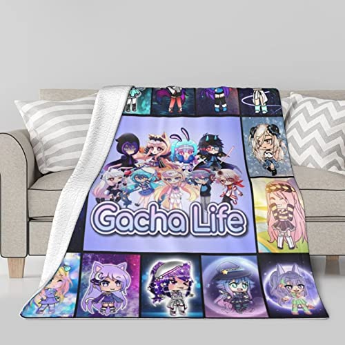 Stole Christmas Cartoon Blanket Anime Game Throw Blankets Ultra Soft Flannel Fleece Light Weight for Kids Adults Gift 60"X50" 8-2