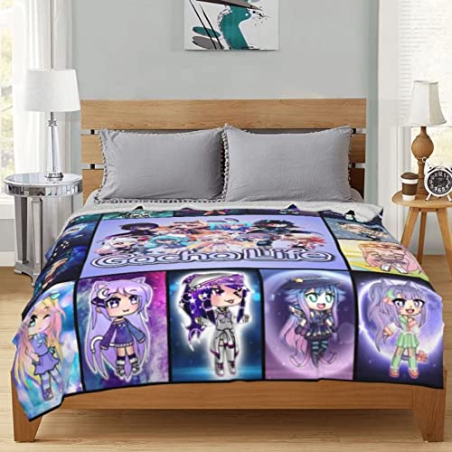 Stole Christmas Cartoon Blanket Anime Game Throw Blankets Ultra Soft Flannel Fleece Light Weight for Kids Adults Gift 60"X50" 8-2