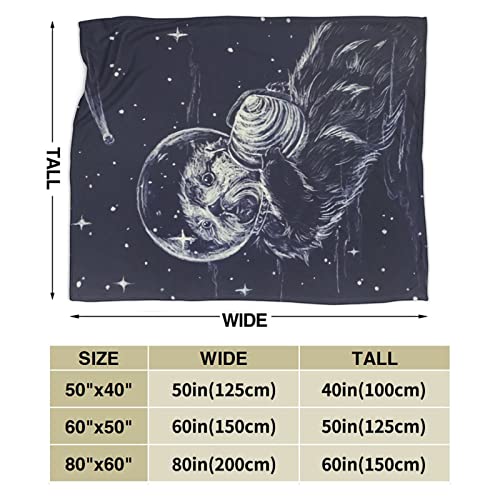 Sea Otters Blanket Comfort Warm Sea Otters Throw Blanket Soft Fleece Blankets for Home Bed Sofa (Sea Otters, 50"x40")