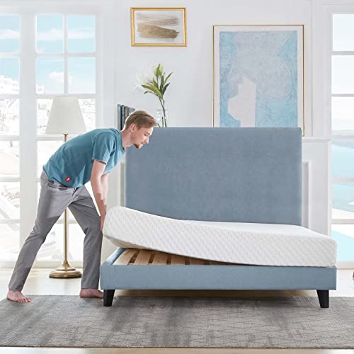 UMATRU Full Size Mattress, 8 inch Gel Memory Foam Mattress for Cooling Sleep, Breathable Bed Mattress in a Box, Medium Firm Feel with Motion Isolating, CertiPUR-US Certified (Full)