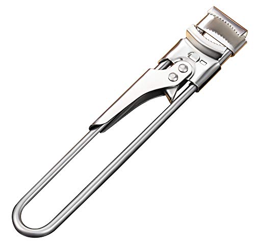 Jar Opener, Automatic Jar Opener for Seniors with Arthritis, Weak Hands, Bottle Opener for Arthritic Hands, Adjustable Cap Opener Stainless Steel Lids off Jar Opener for 1-5 inch Bottle Can