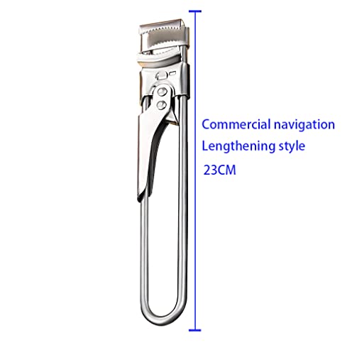 Jar Opener, Automatic Jar Opener for Seniors with Arthritis, Weak Hands, Bottle Opener for Arthritic Hands, Adjustable Cap Opener Stainless Steel Lids off Jar Opener for 1-5 inch Bottle Can